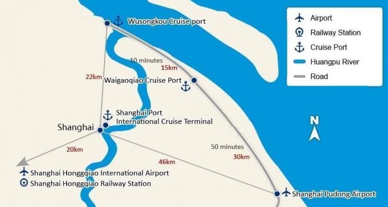 Shanghai Cruise Port Transfer, Wusongkou Cruise Terminal Car Rental Service